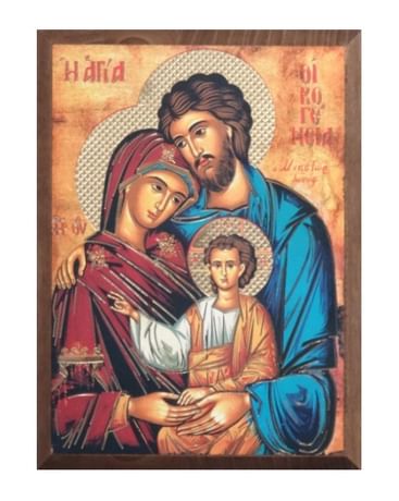 Obraz na dreve: Svätá rodina (30x22) (2025-B) • Zachej.sk